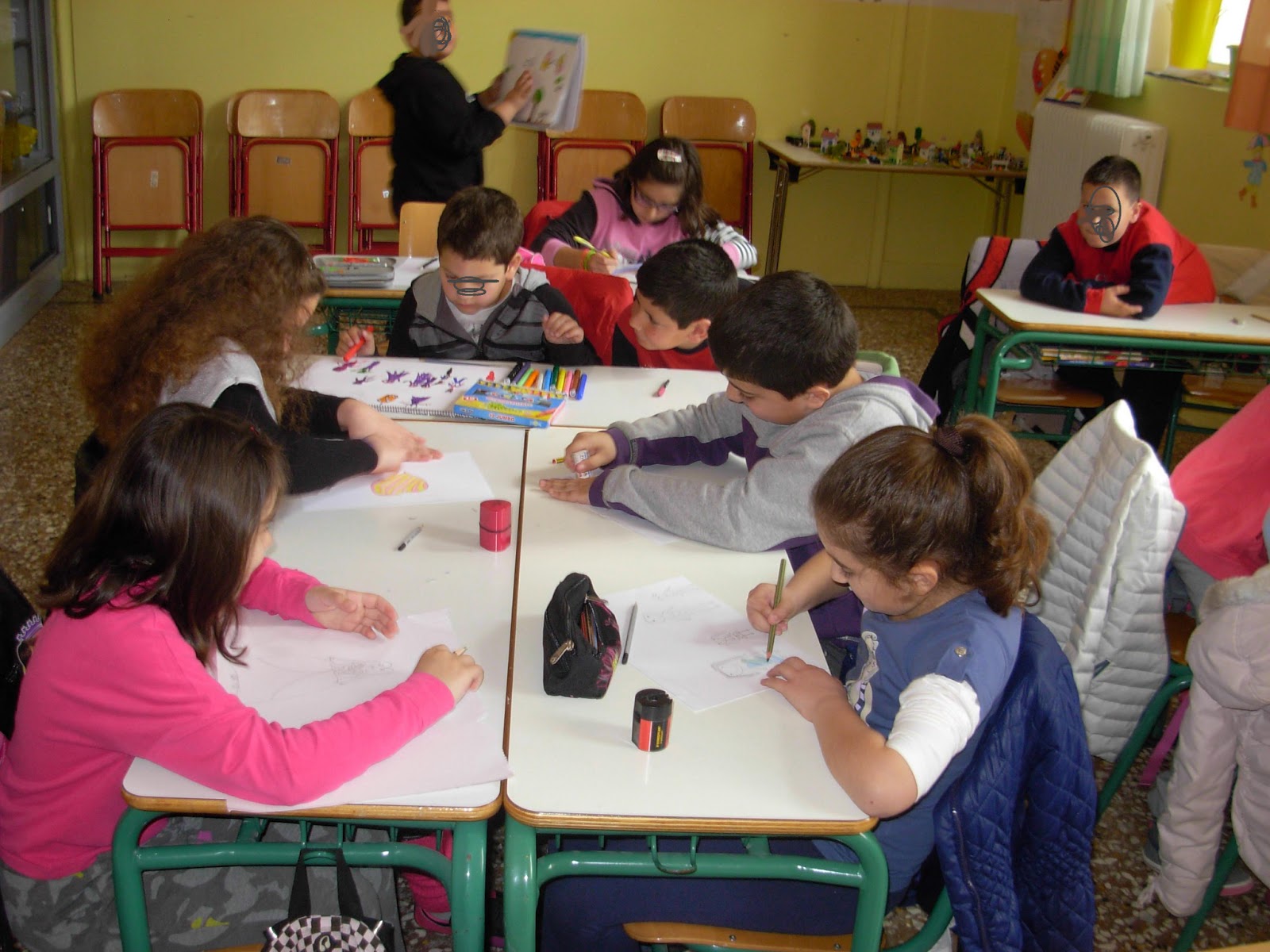 Εργαστήρια Ζωγραφικής & Σχεδίου: ΕΙΚΑΣΤΙΚΕΣ ΔΡΑΣΕΙΣ στο Δημοτικό ...