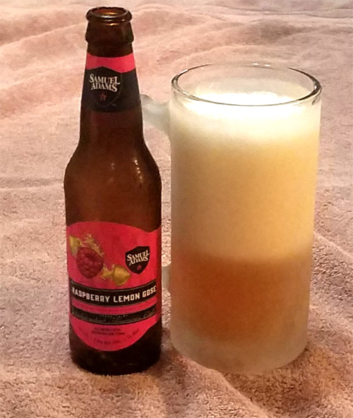 Richard Reviews Everything : Samuel Adams Raspberry Lemon Gose