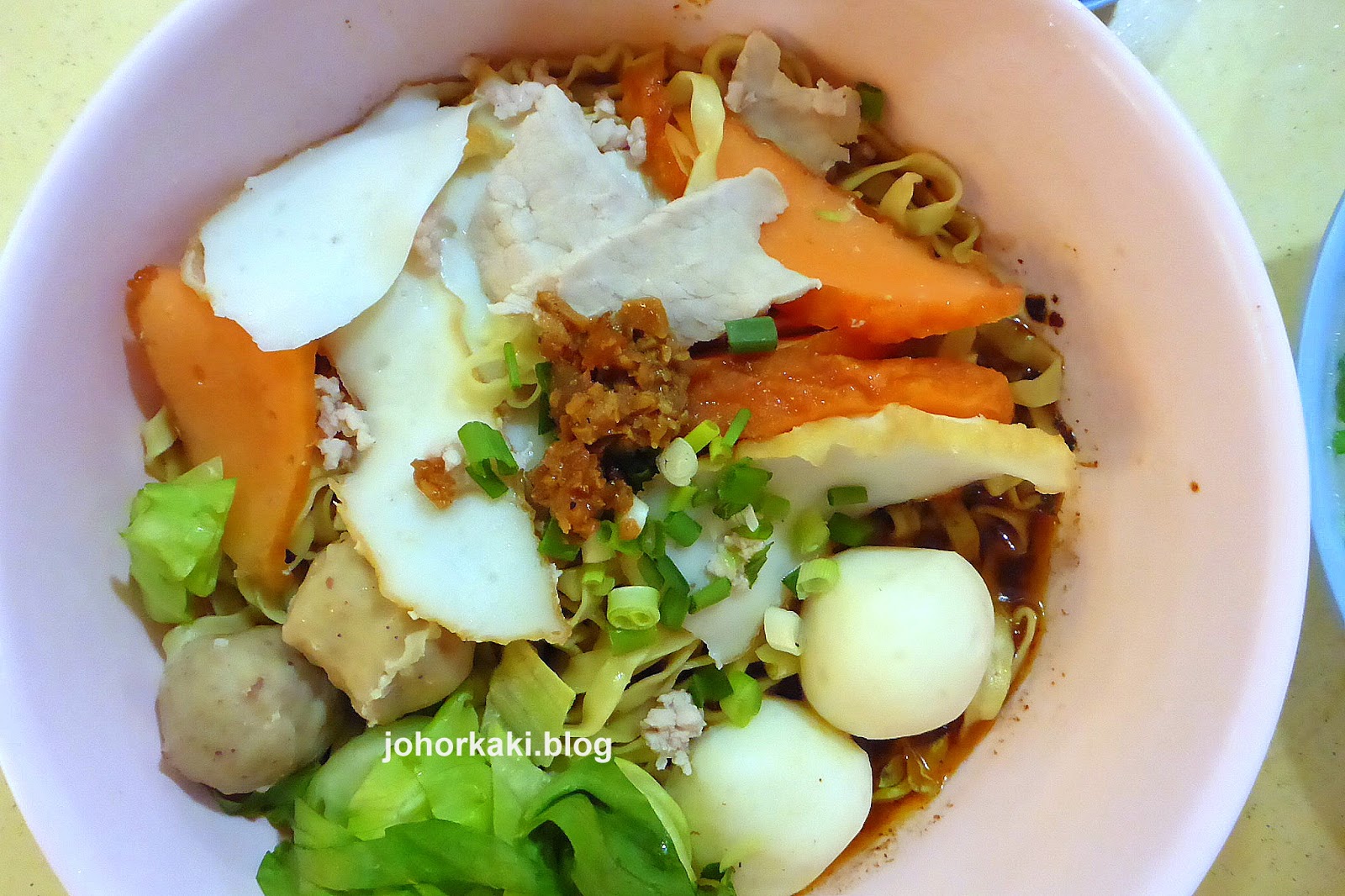 Teochew Fish Ball Noodle Crawford Lane Blk 462. No Michelin Star Wiseng ...