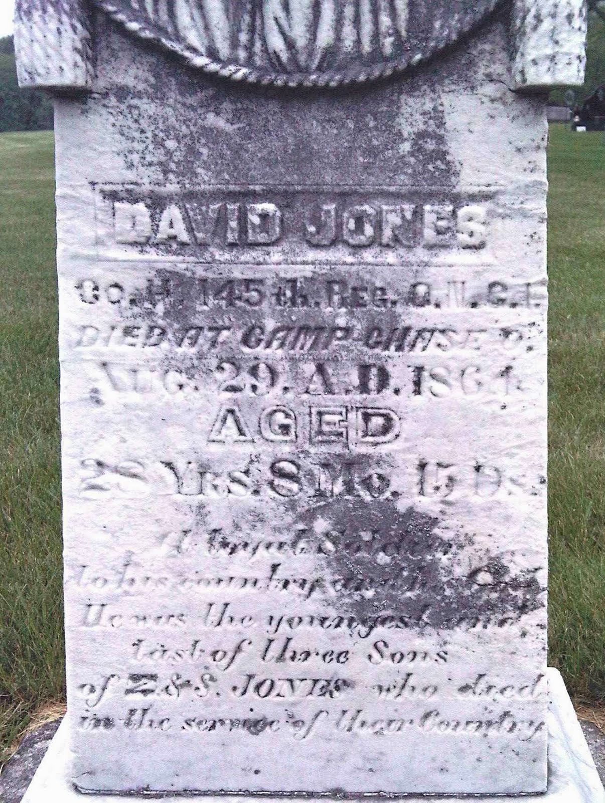 Gravestoned: David Jones, a loyal soldier