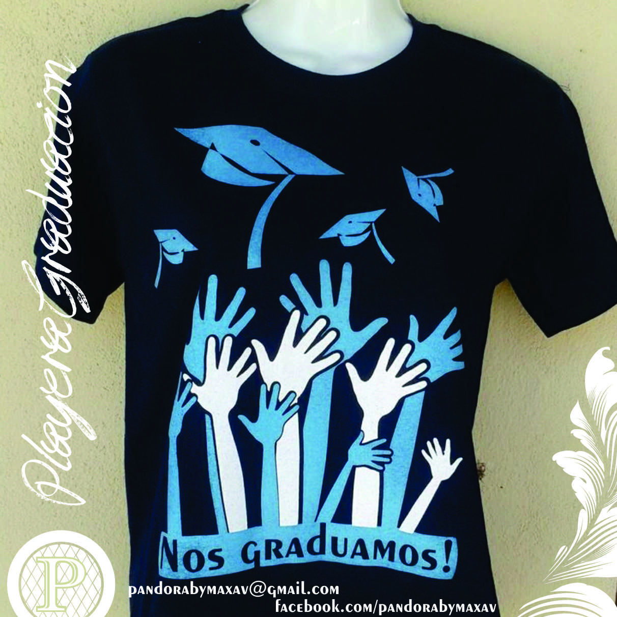 Venta Playeras Graduación En Stock