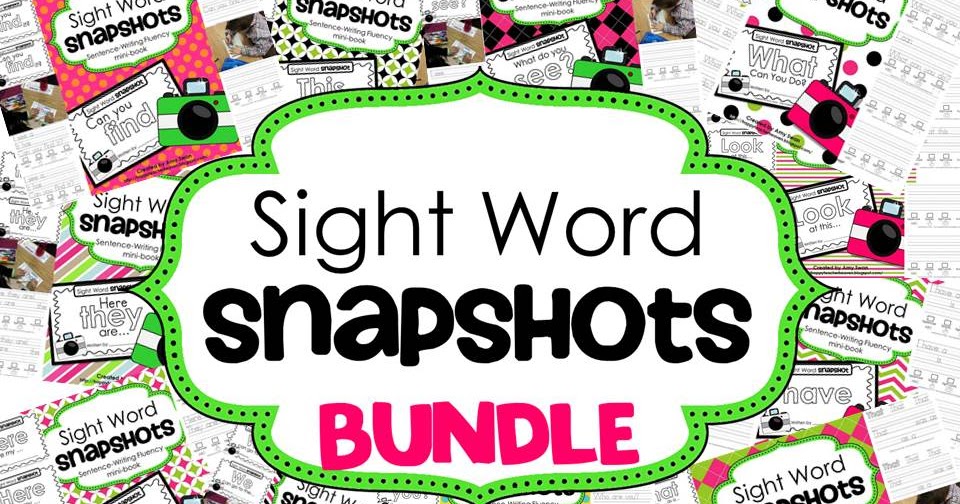 Teaching Blog Round Up: Sight Word Snapshots