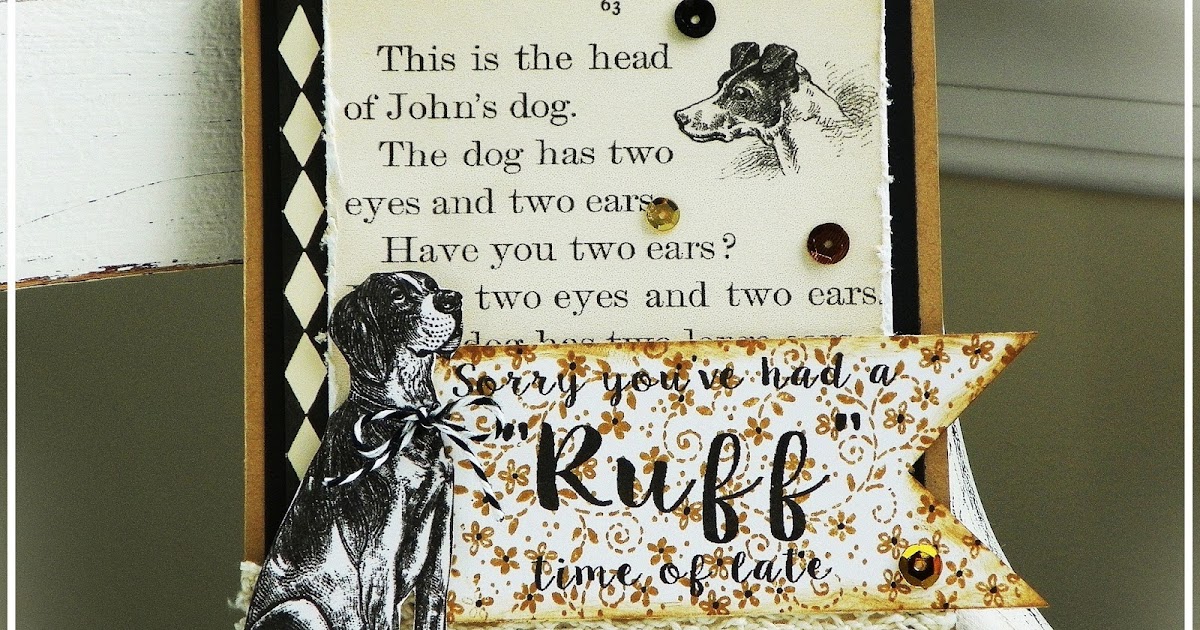 Shoregirl's Creations: "Ruff" Day Card