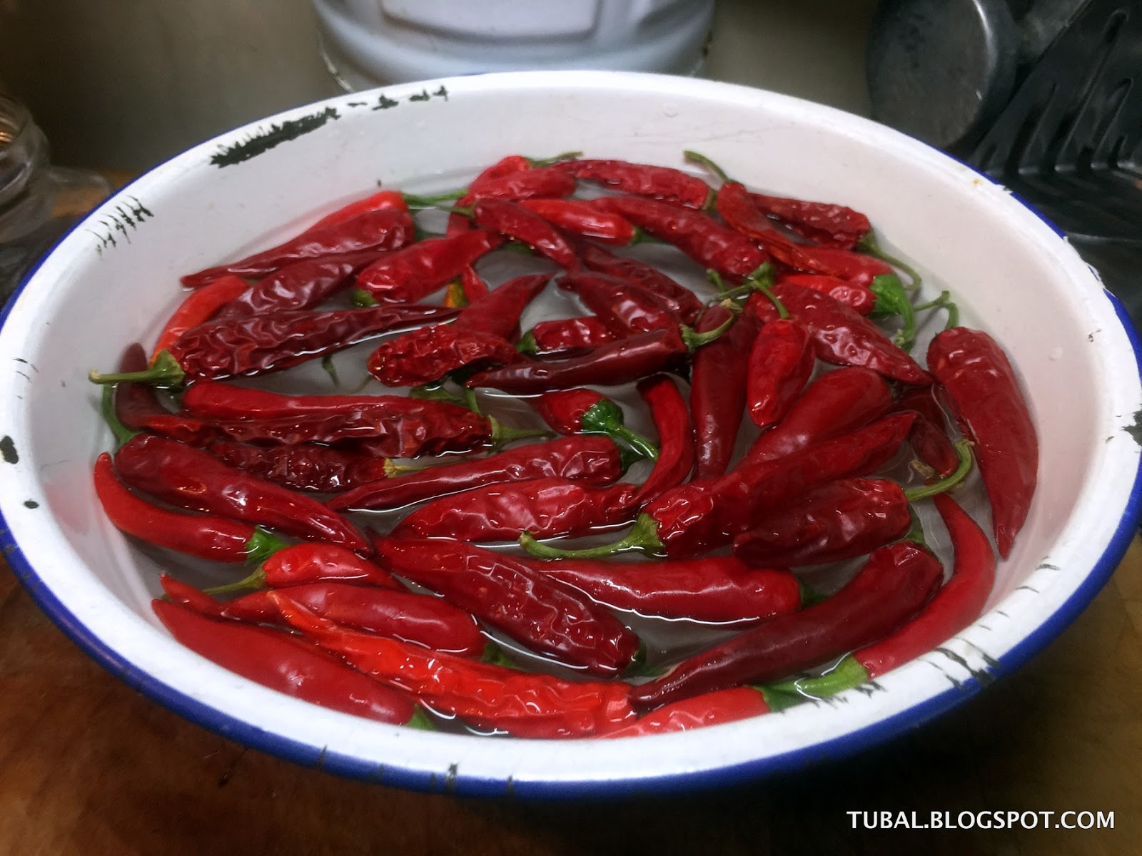 TUBAL: GUINDILLAS ROJAS ENCURTIDAS