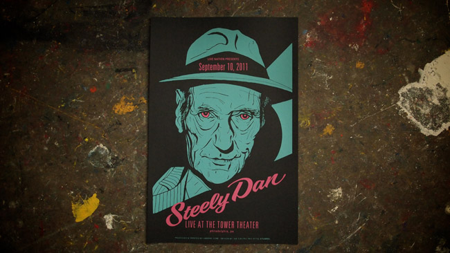 ABNRML: Joe Castro / ABNRML 'Steely Dan' Poster