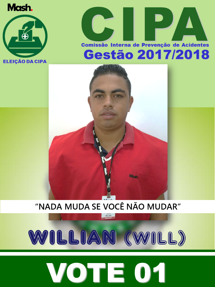 Blog do Prof. Sergio Roberto - ETM: Eleição da CIPA Mash 2017