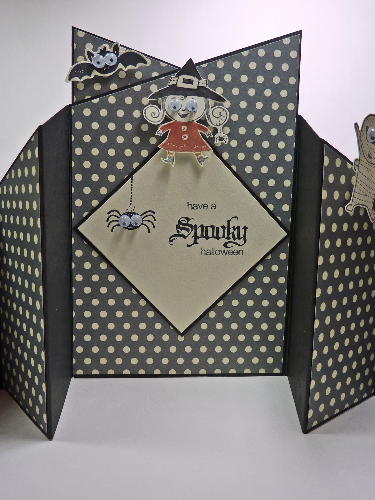 Joan's Daily Stampede: Trending Tuesday #36 Halloween Fun Fold Card