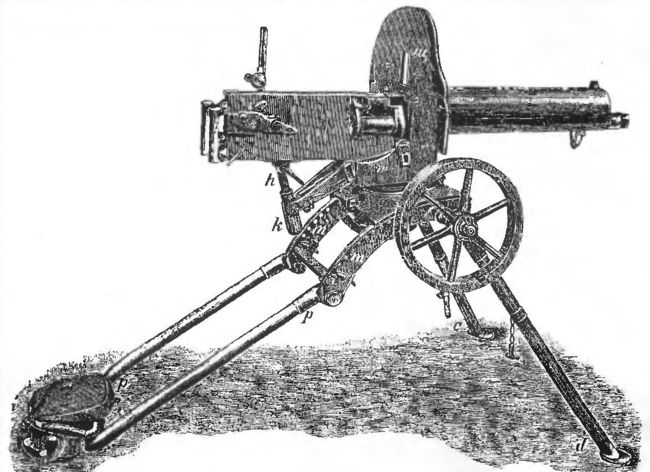 welcome to the world of weapons: Maxim gun