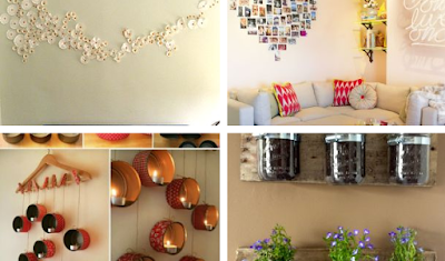 Tips Membuat Hiasan Dinding dari Barang Bekas | albi25