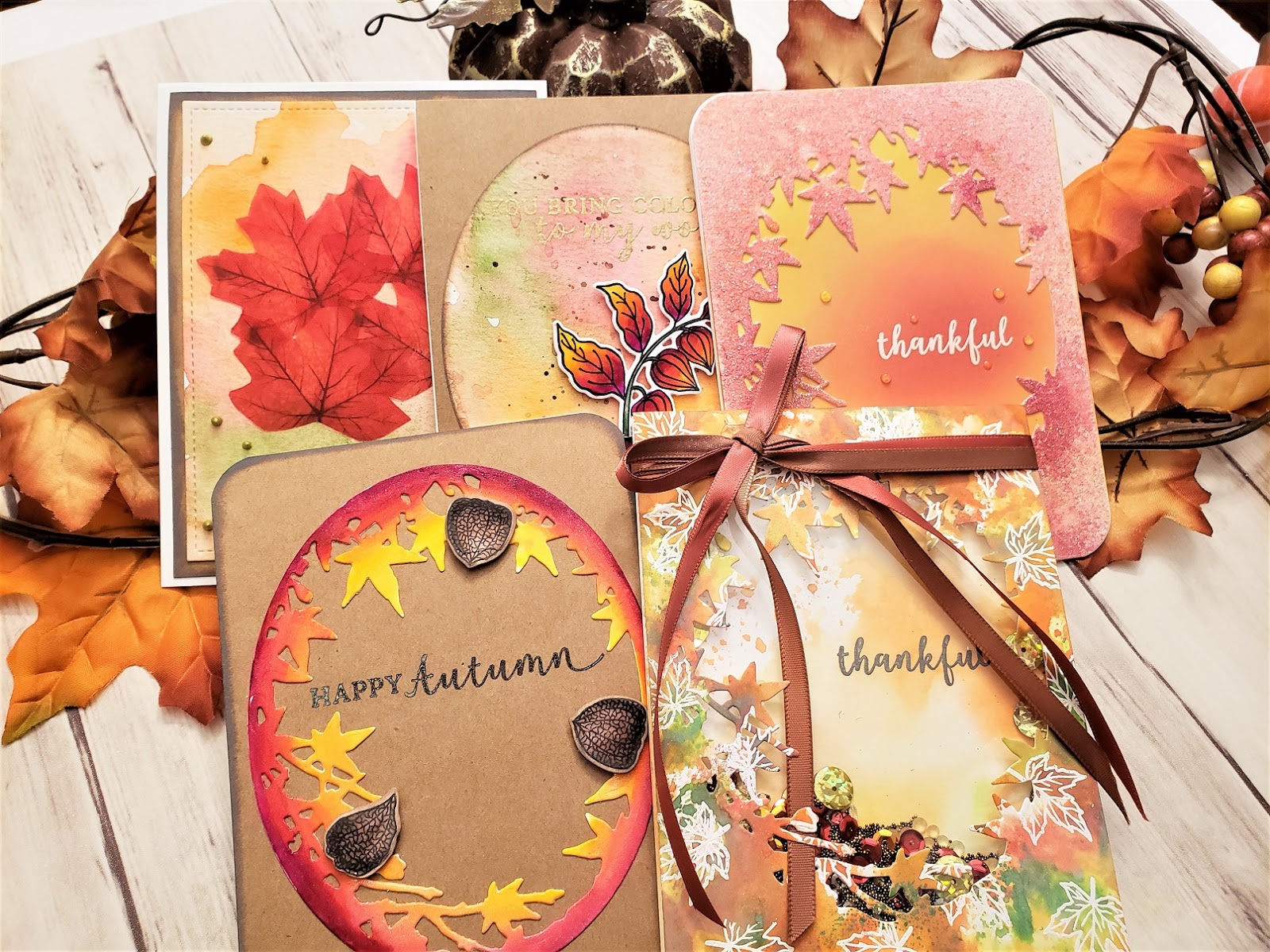 My Monthly Hero September Card Kit Projects