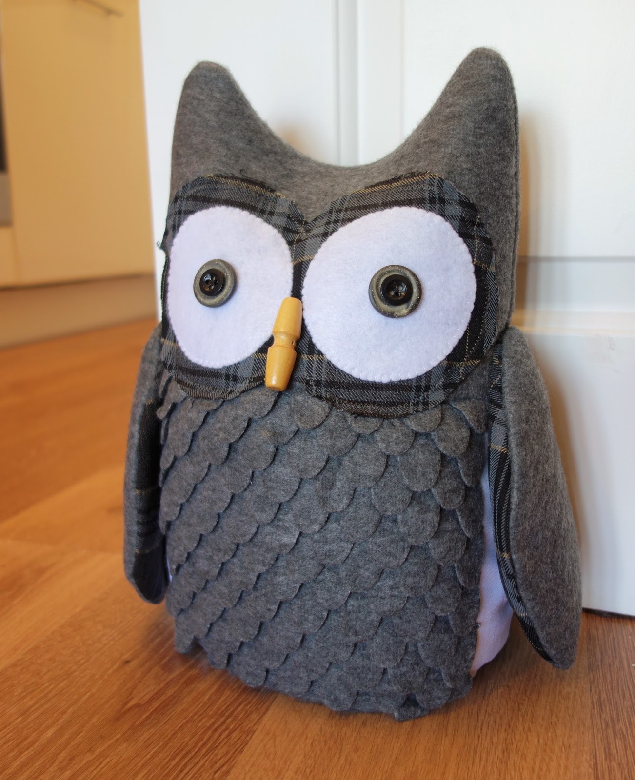 Always Arty: Owl Doorstop