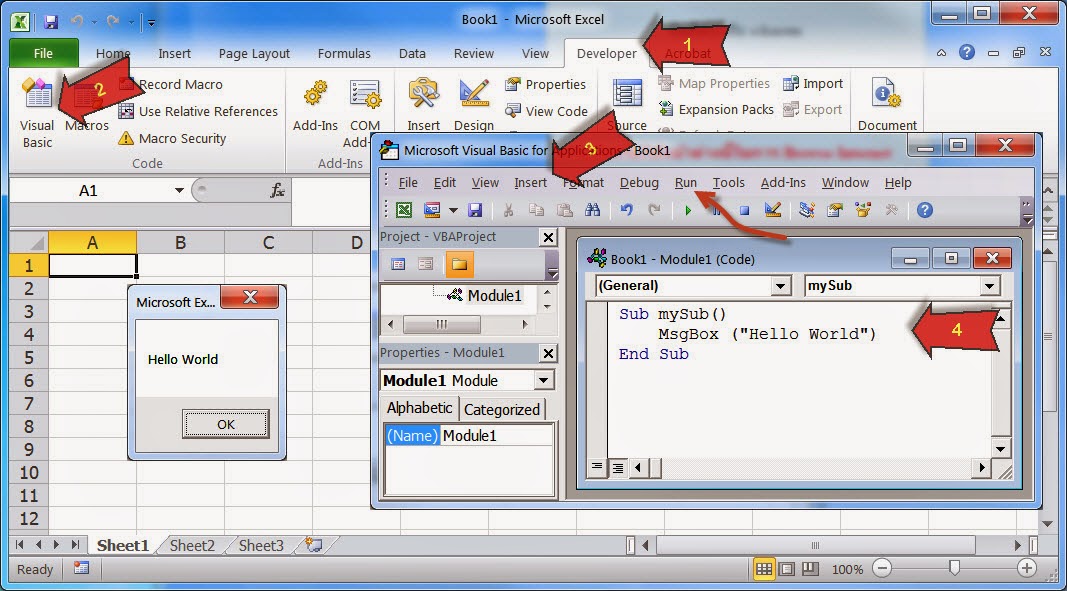 เกษม กมลชัยพิสิฐ Excel Vba 1 เริ่มต้นเขียน Vba กัน