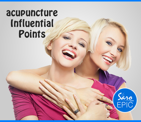 SaroEpic Acupuncture : influential points