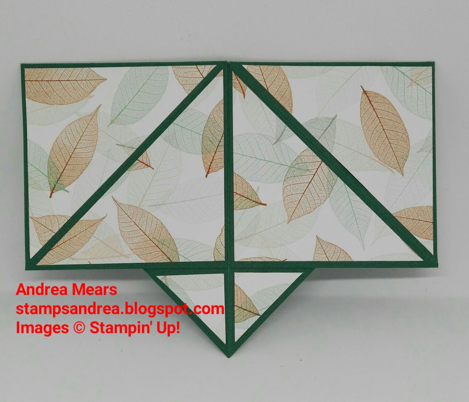 Natures Poem on a Pyramid Card | Andrea Mears