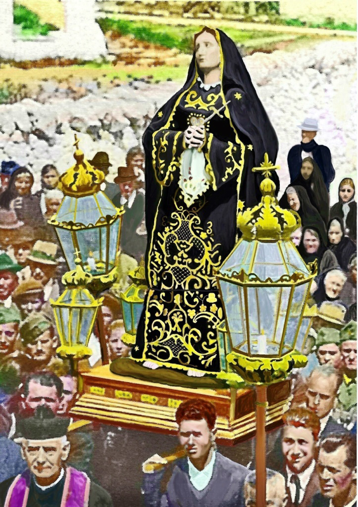 LA SETTIMANA SANTA A CEGLIE MESSAPICA (BR): LE SEI STATUE DELLA ADDOLORATA