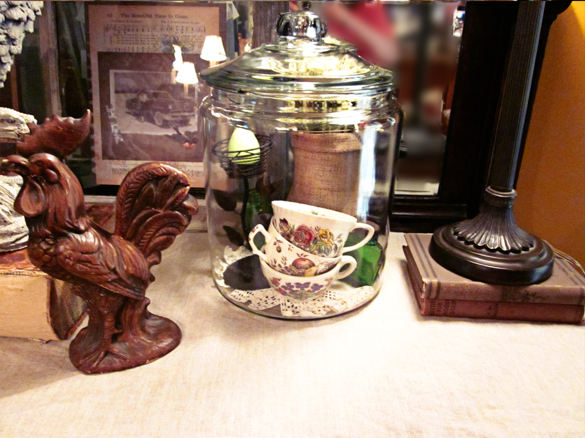 Elegant Economies: Teacups and Lace Cloche