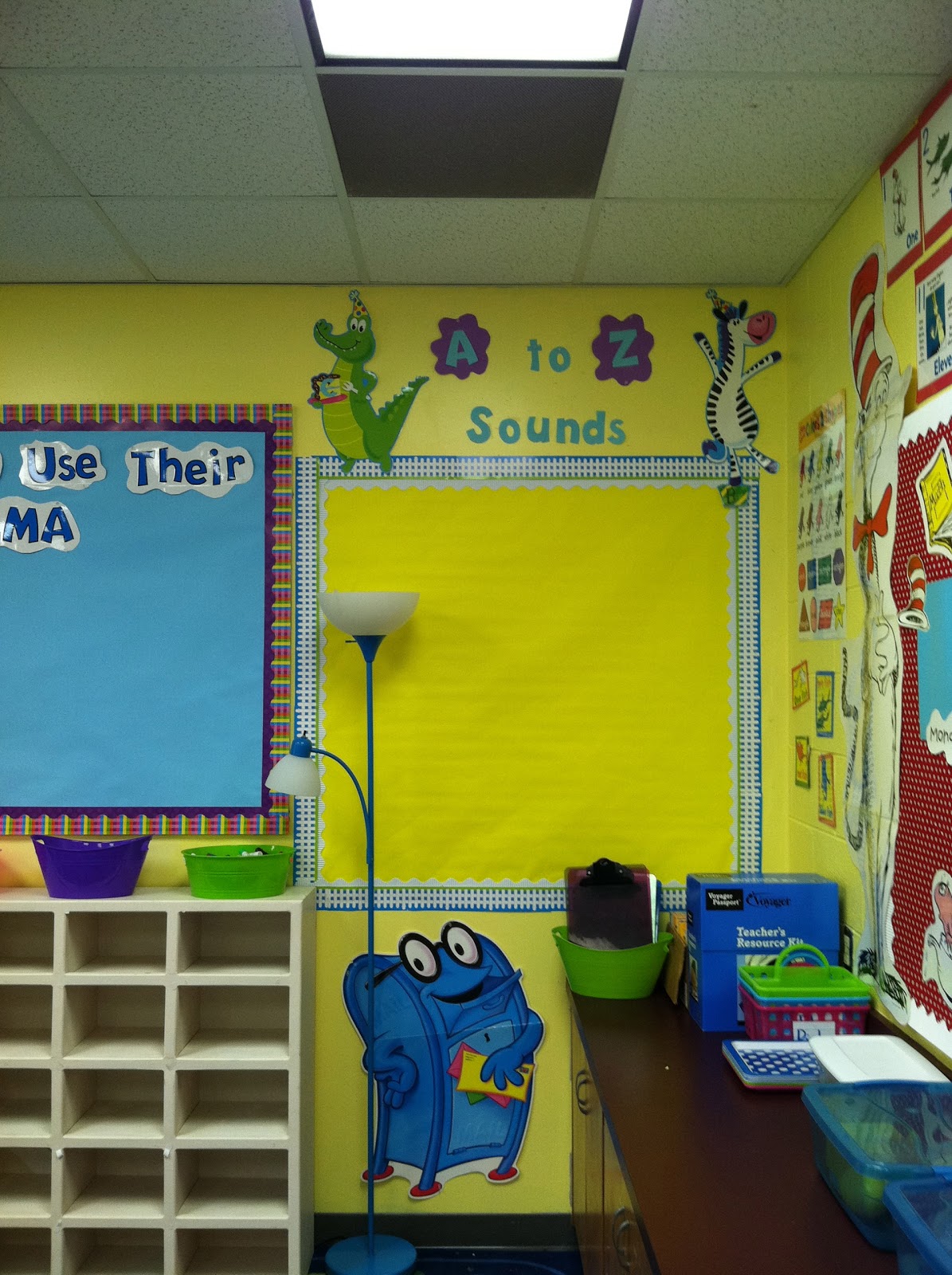 Life in First Grade: Classroom Decorating: Day Seven