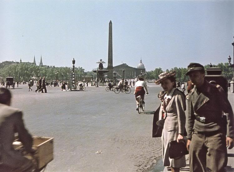 Color Photos of Paris in 1942-44 ~ Vintage Everyday