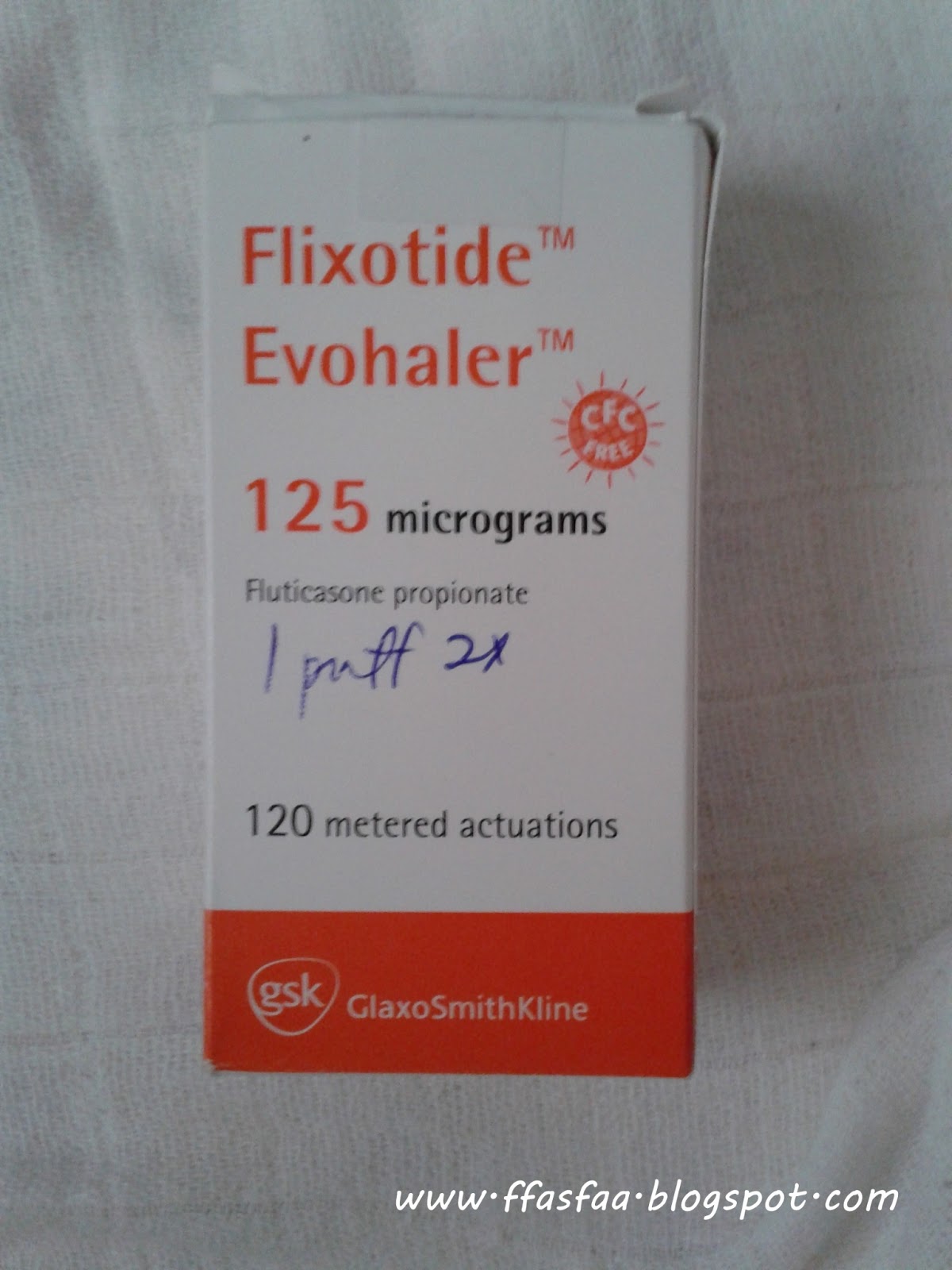 Esprit: Faiq : Flixotide Evohaler