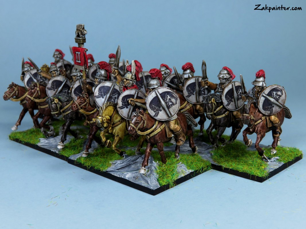 ZakGallery: Painted 28mm REPUBLICAN ROMAN CAVALRY