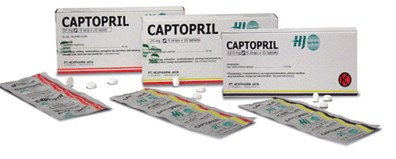 Info Penyakit Dan Pengobatanya: Obat Penurun Tekanan Darah Tinggi Captopril