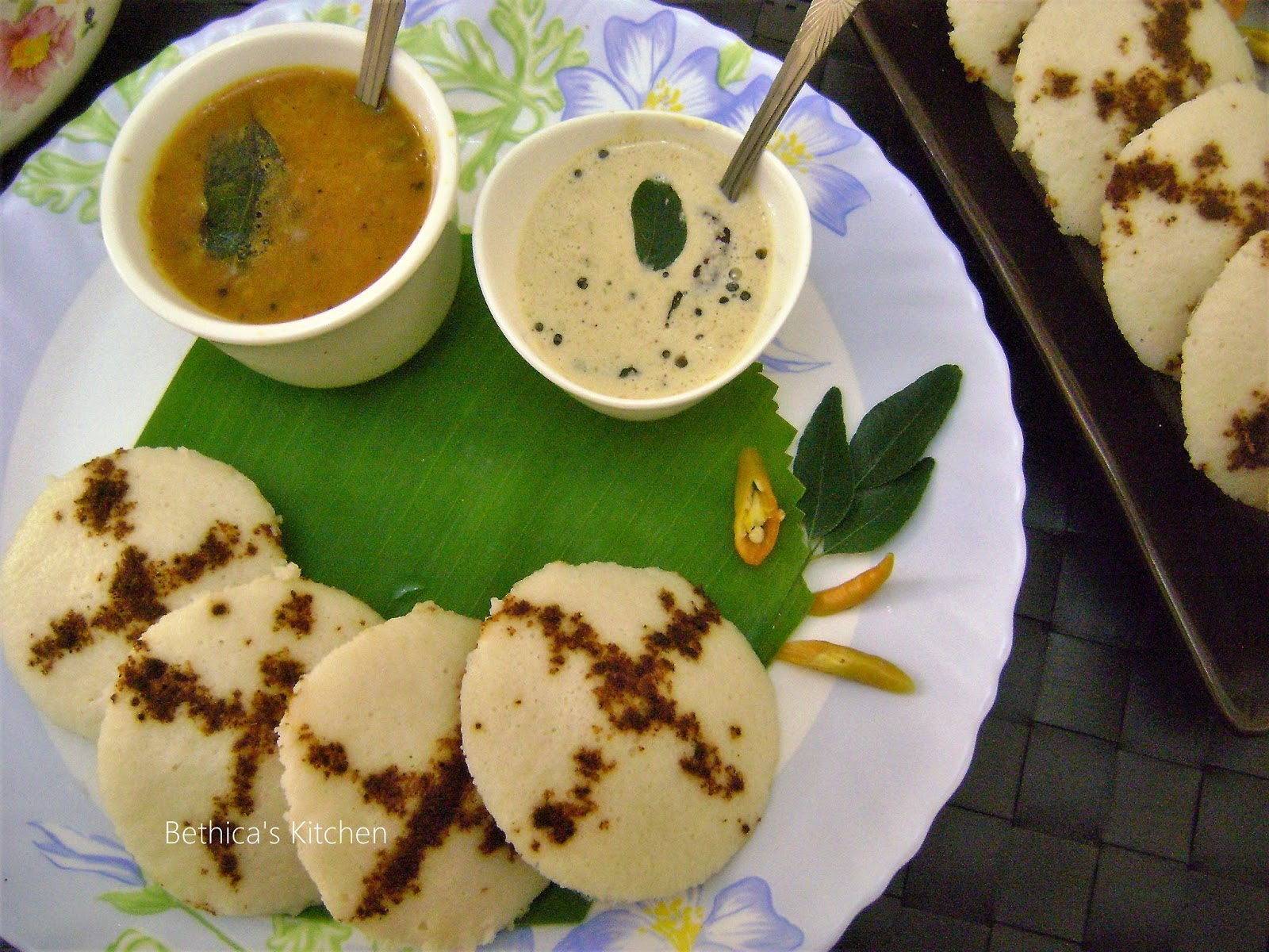 Bethica's Kitchen Flavours: Amazing Podi Idli - Steamed South Indian ...