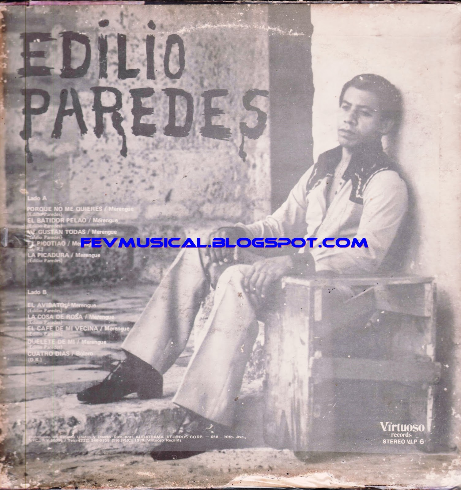 FEV MUSICAL: 1979 - Edilio Paredes (Virtuoso)