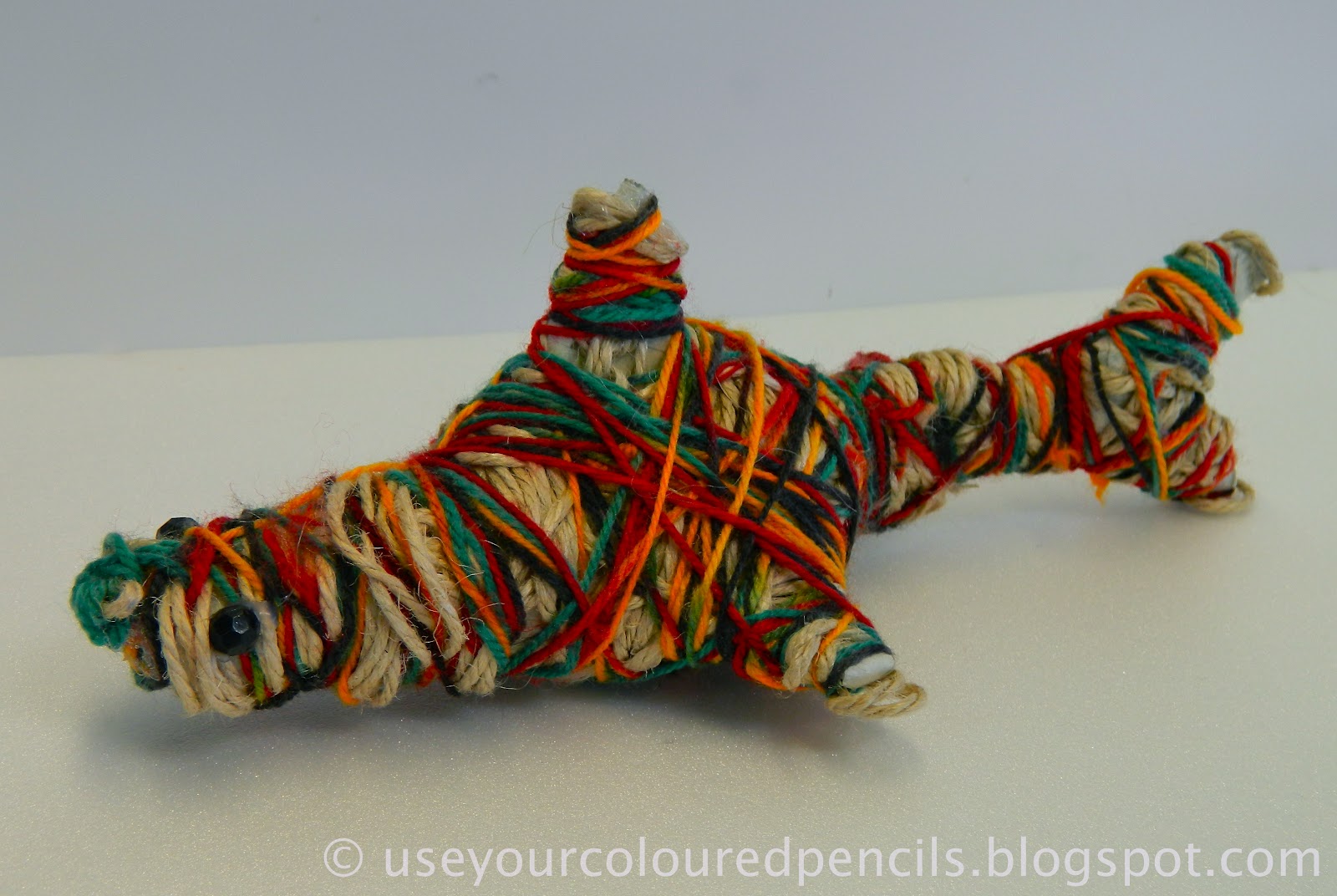 Use Your Coloured Pencils: Aboriginal Inspired Fibre Sculptures