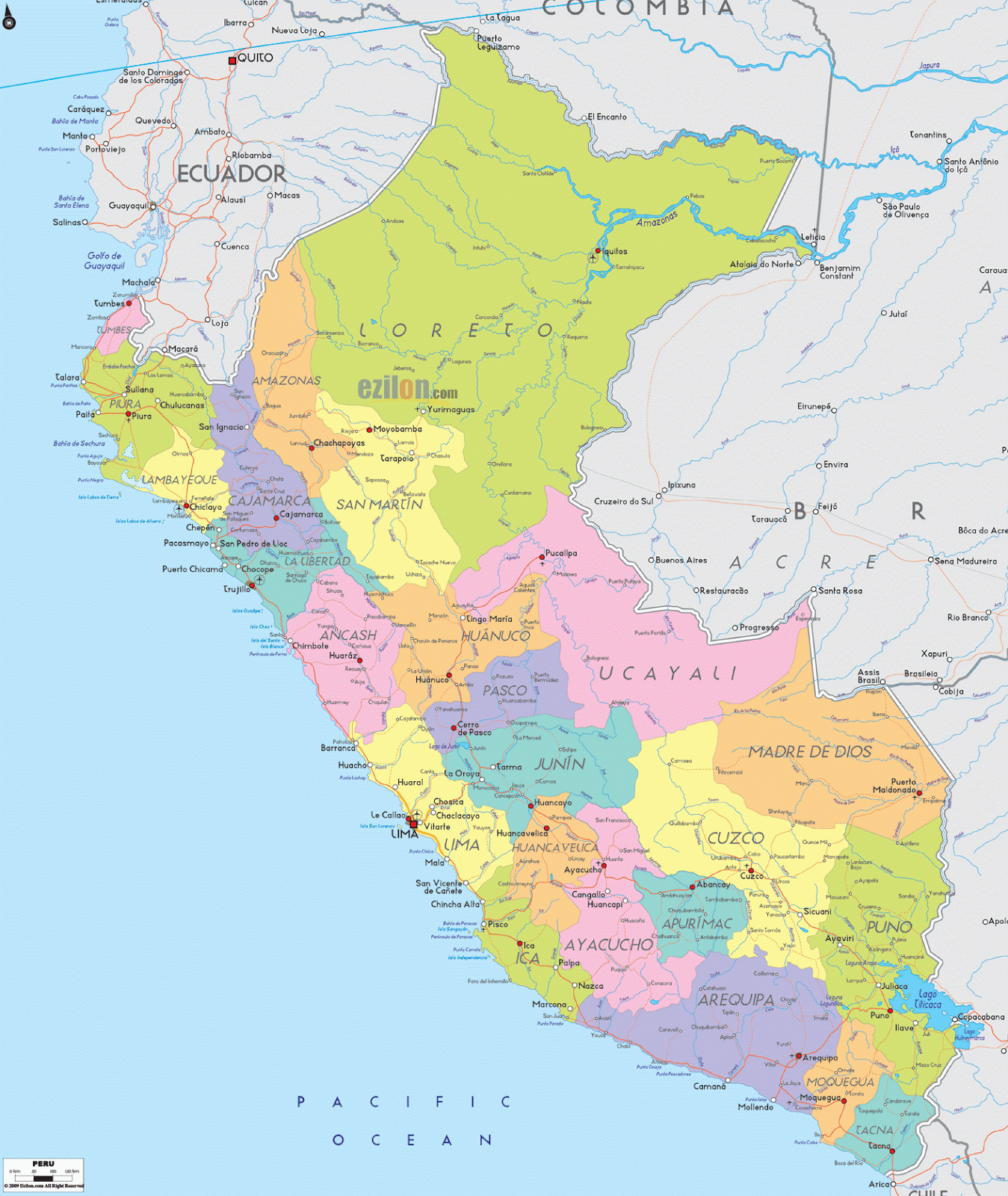 MAPAS DO PERÚ - Geografia Total™