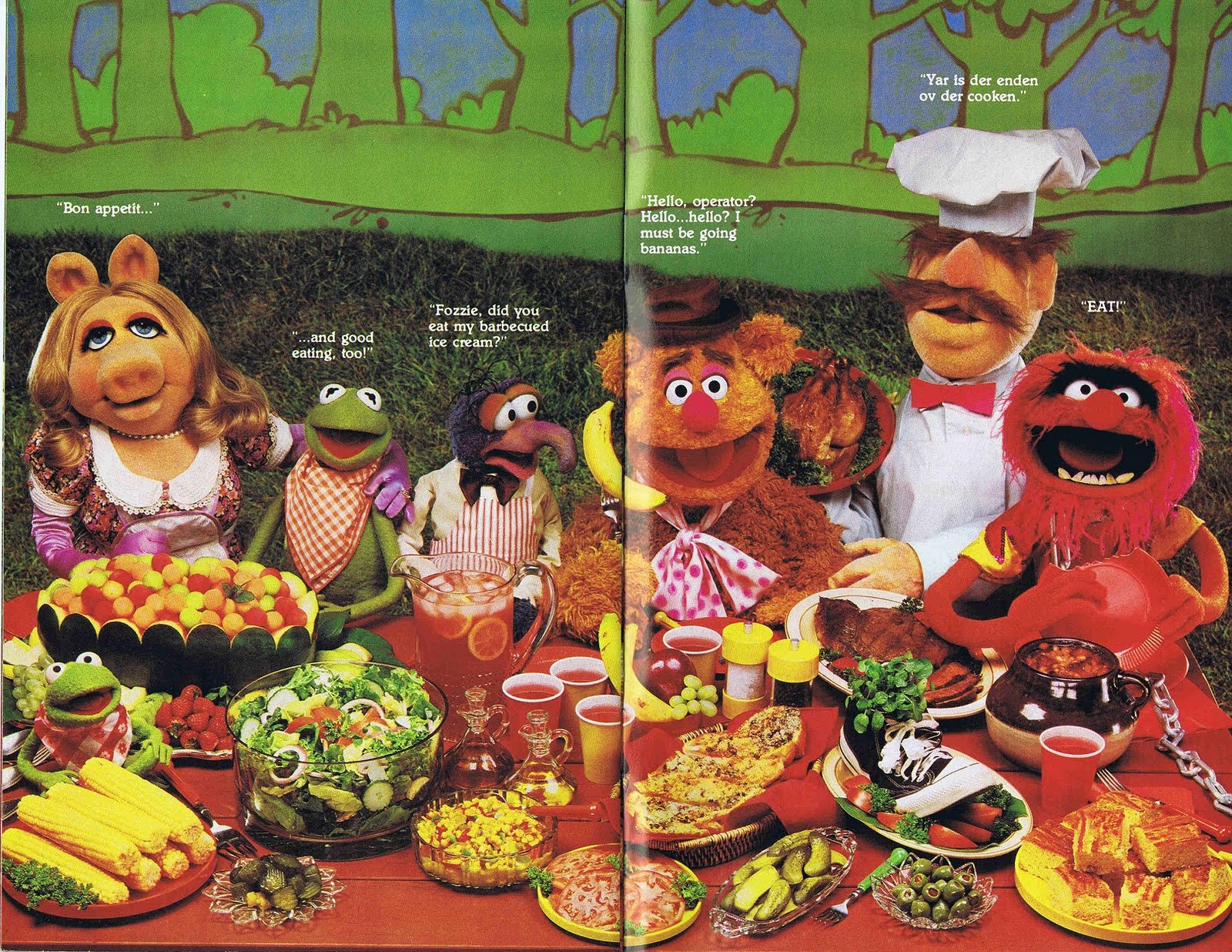 Jim Fanning's Tulgey Wood: Picnic On With The Muppets
