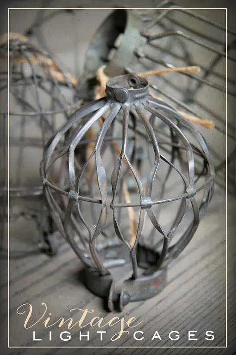 Nessy Designs: Vintage Light Cages - Antiques Warehouse, Cincinnati