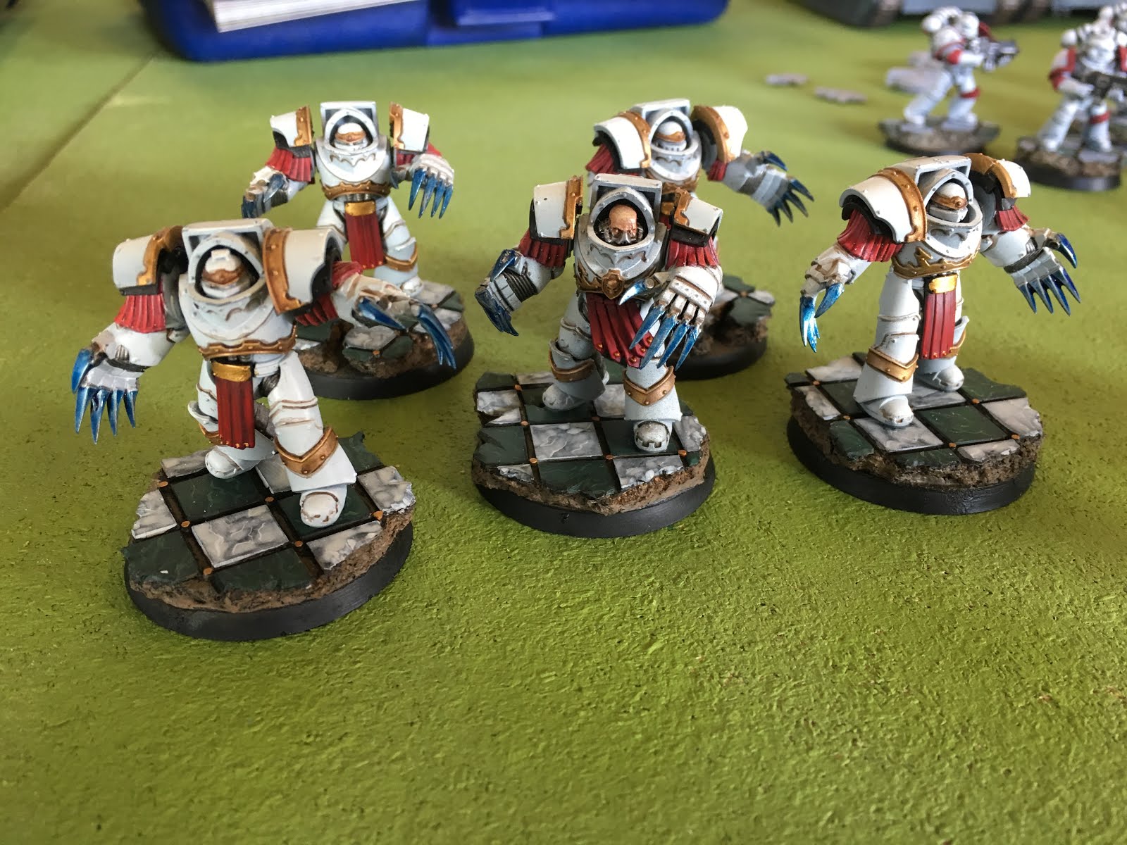 White Scar Cataphractii Terminators- Betrayal at Calth Almost completed ...