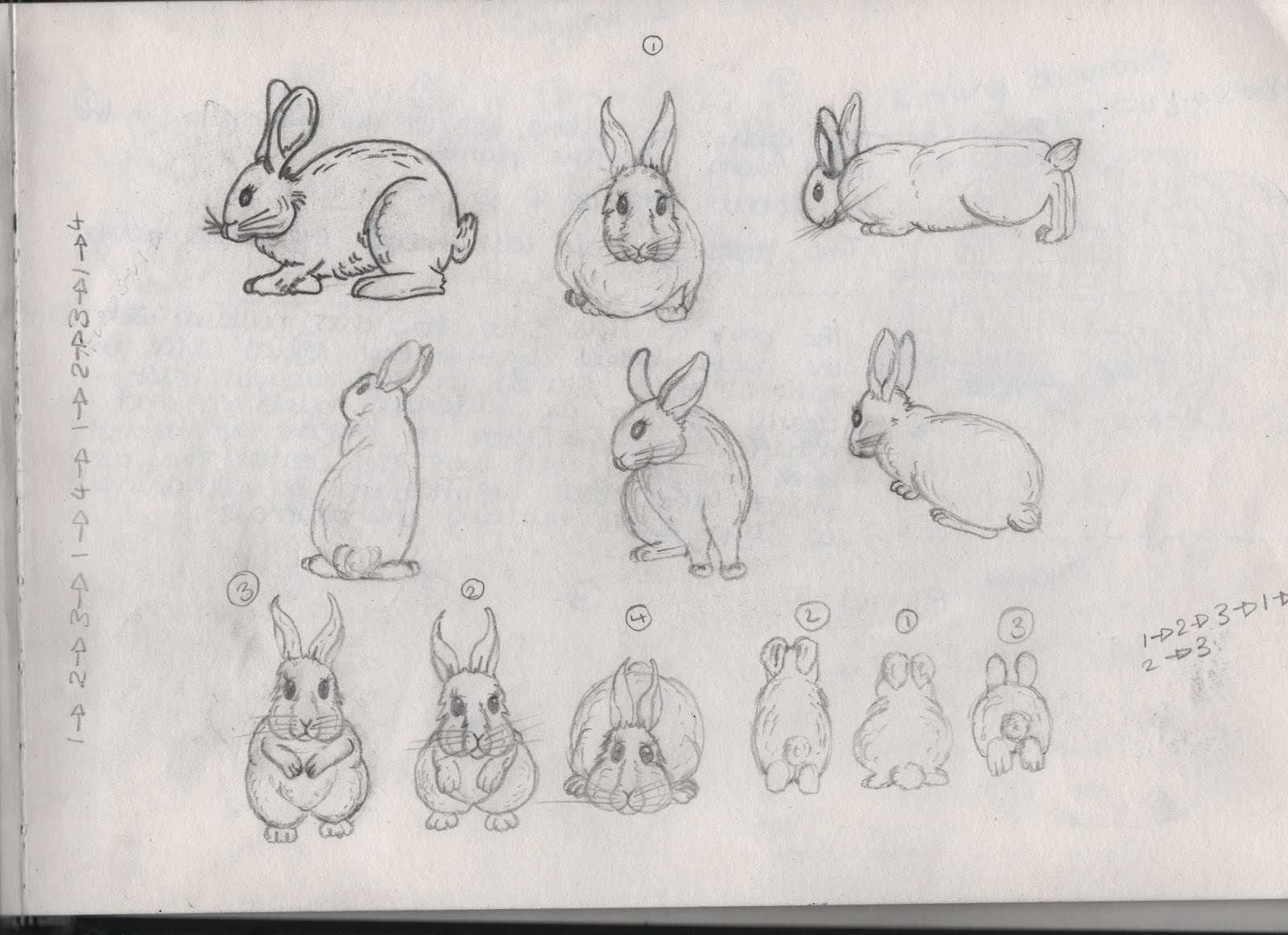 SaraLara: Concept Art Part 2 (Rabbit)