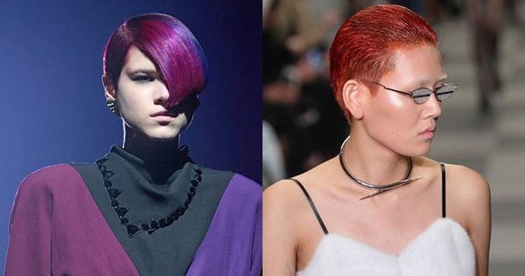 Saat Rambut Warna Neon dan Pernik Jadul Jadi Tren di NY Fashion Week ...