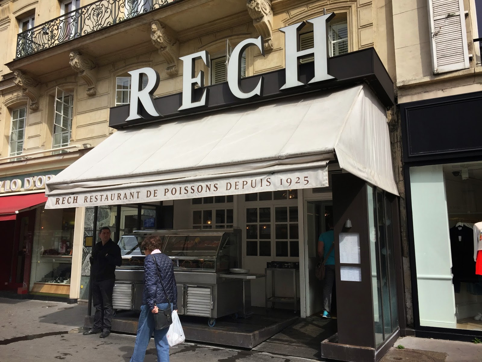 Cheese and Biscuits: Le Rech, Paris