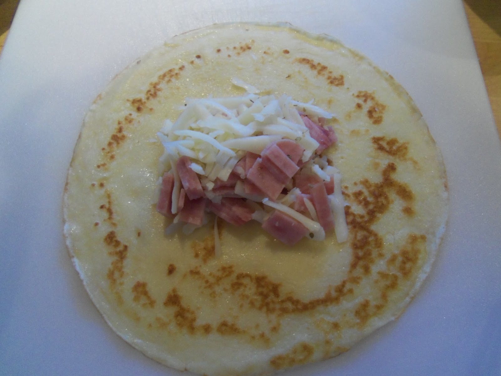 Casa da Mel: Crepe de Pizza