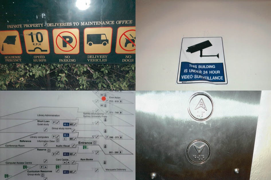 Symbols And Distribution: symbols in the street