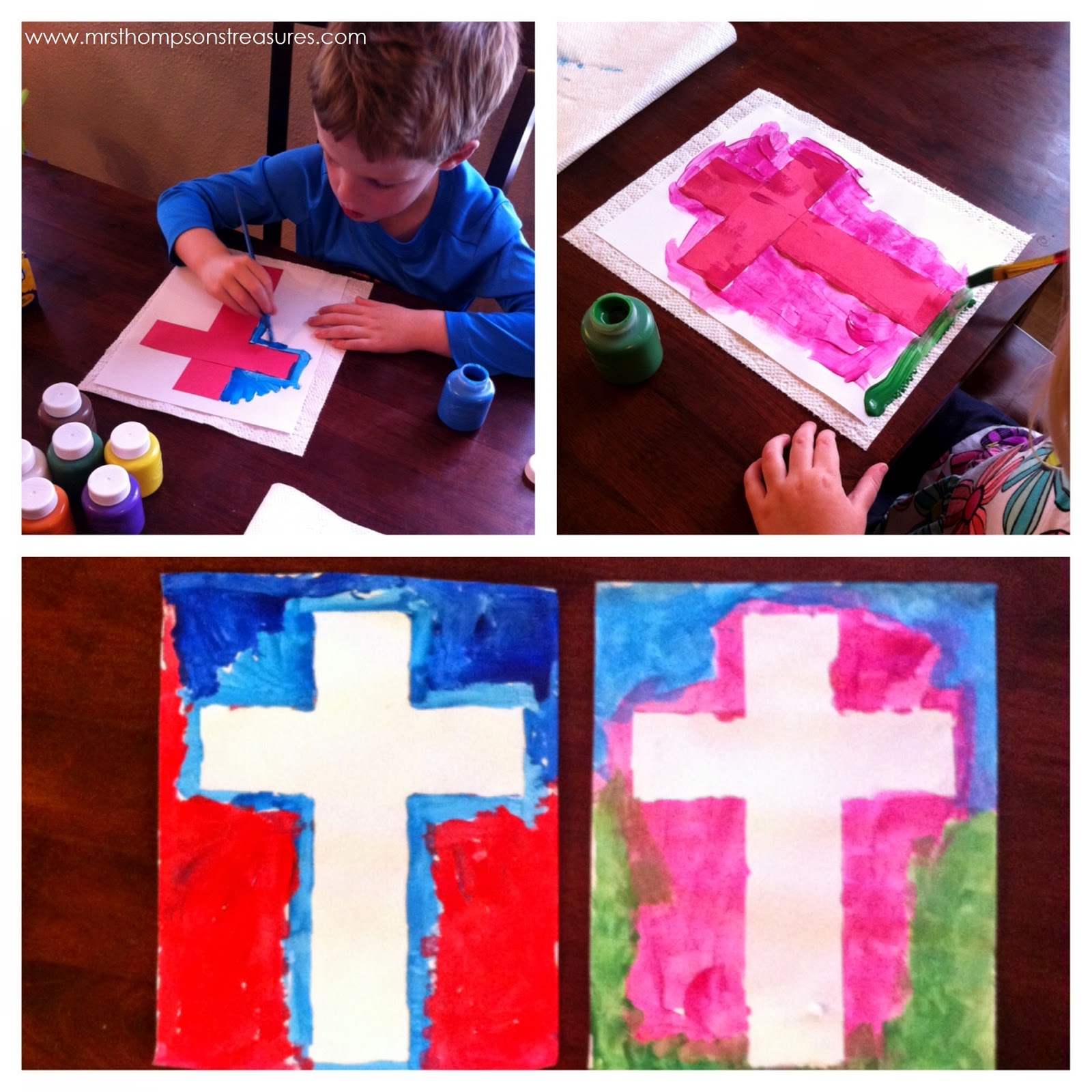 Painting the Cross – Mrs. Thompson's Treasures