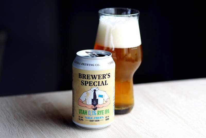 Olutkellari: Saimaan Brewer's Special Utah Rye IPA - Juomaposti