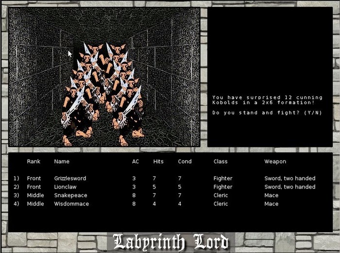 Tenkar's Tavern: Kickstarter - Labyrinth Lord - The Computer Game (RPG)