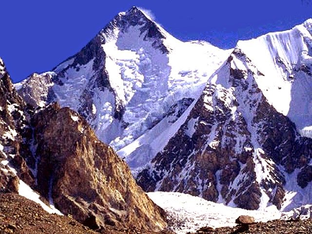 Gasherbrum -I, Hidden Peak or K-5 (8080m) Gilgit-Baltistan Pakistan ...