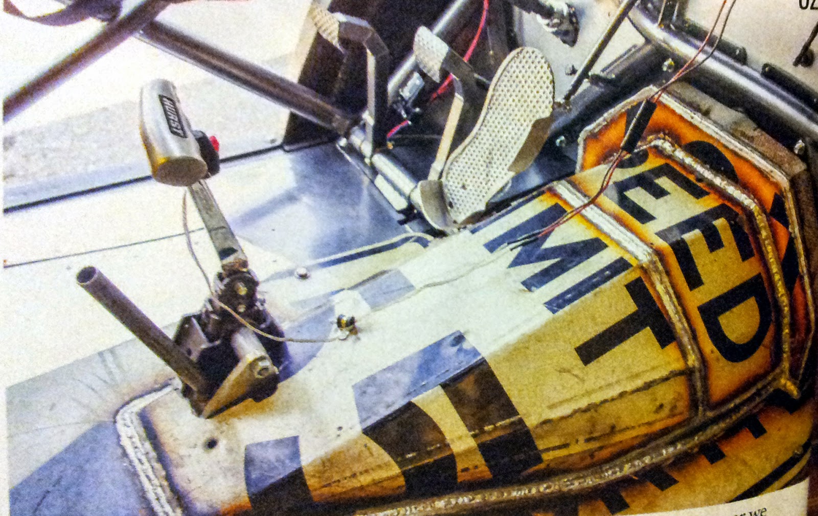 Just A Car Guy: Coolest use of a speedlimit sign, Gene Fulton's Willys