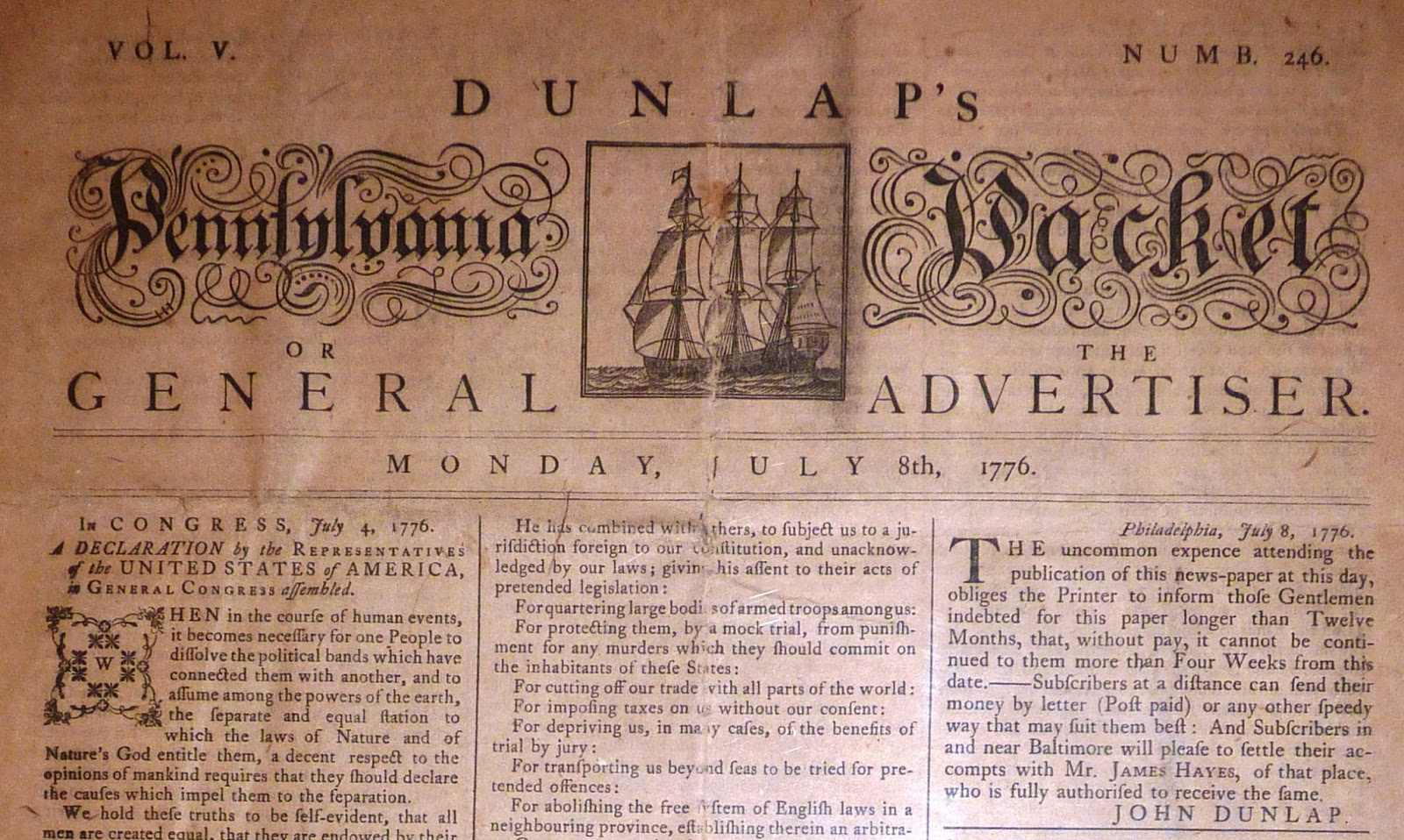 Rebels With A Cause: Resolution for Independency 1776