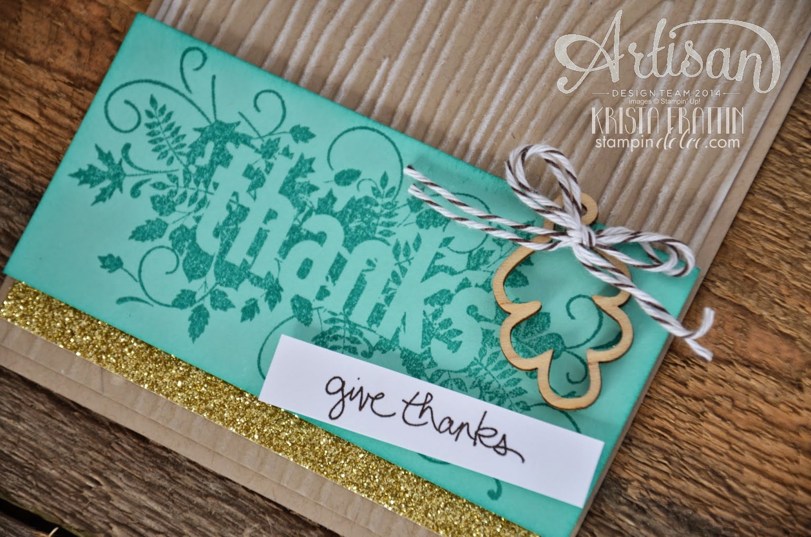 Stampin' Dolce: 3 for 1 - Artisan Design Team Blog Hop