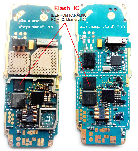 फ्लैश आईसी Flash IC - Mobile Phone के Parts - मोबाइल फोन रिपेयरिंग ...