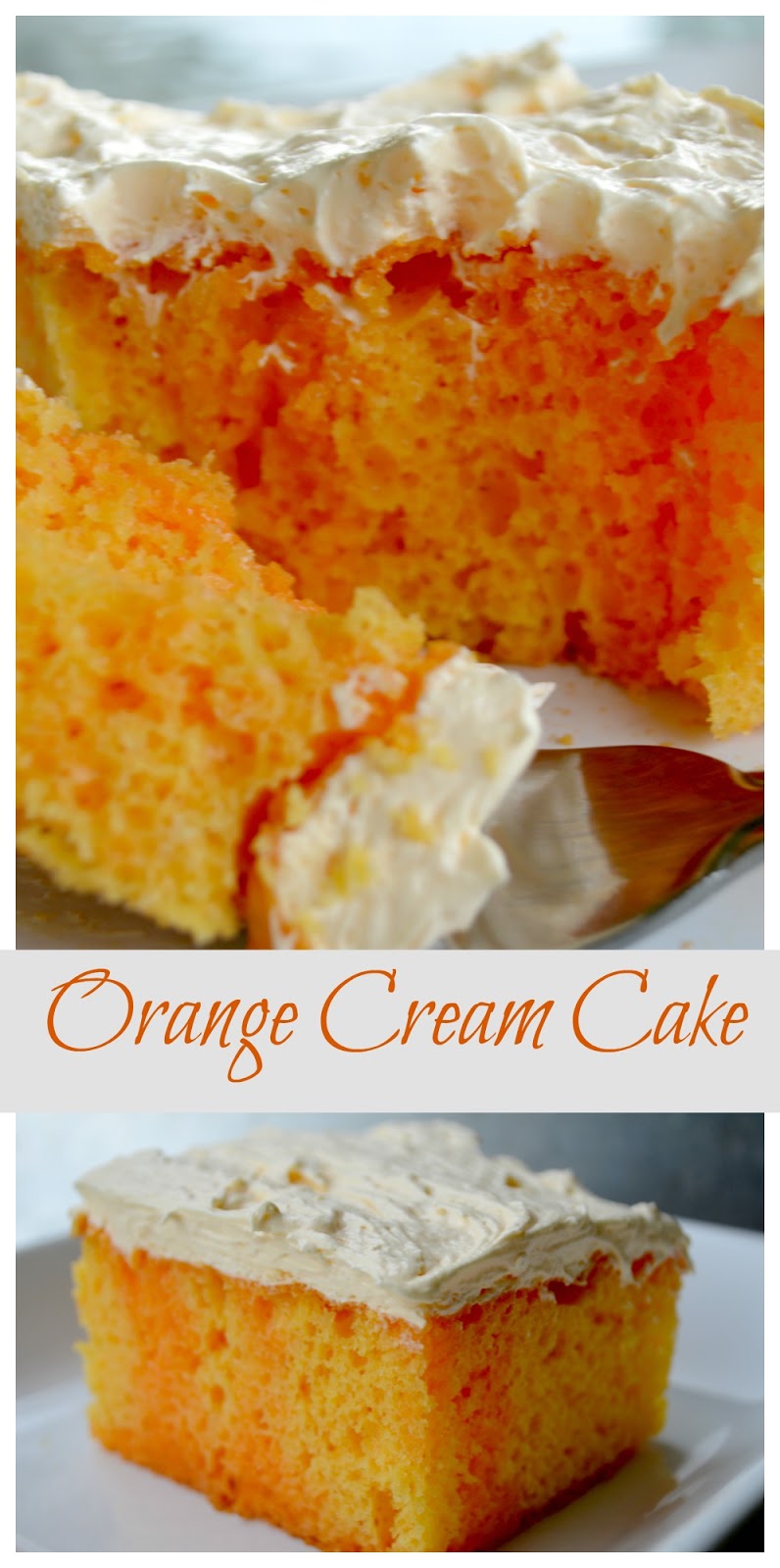 Big Rigs 'n Lil' Cookies: Orange Cream Cake