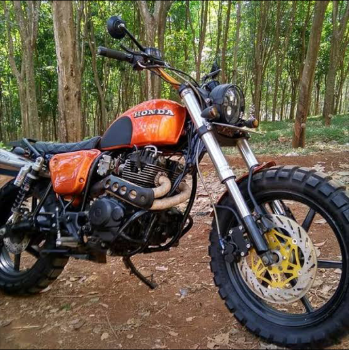 Berbagai Aliran Modifikasi Motor Honda Cb Yang Bagus Keren: Modifikasi ...