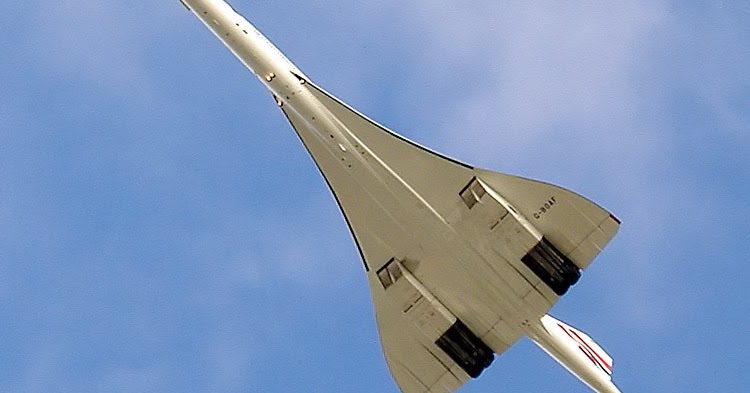 Un tonel con el Concorde