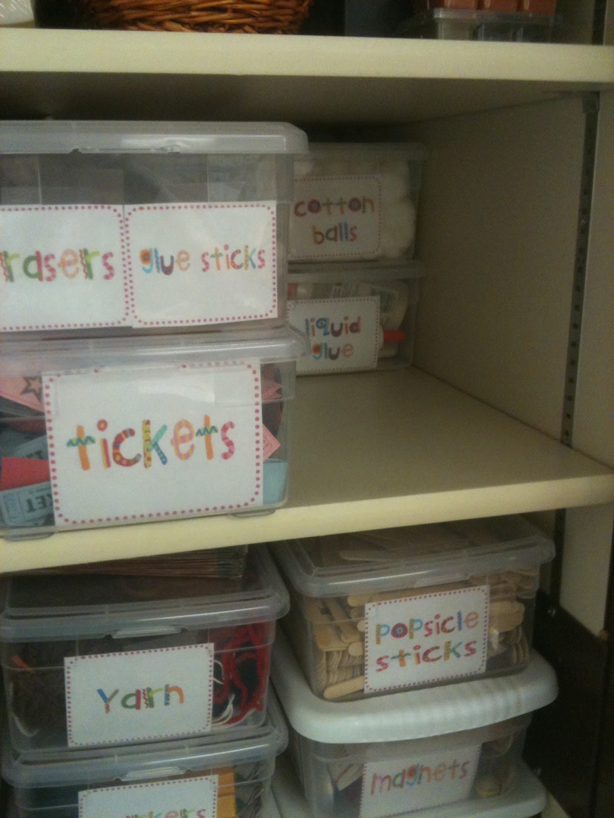 First Grade Factory Classroom Clutter