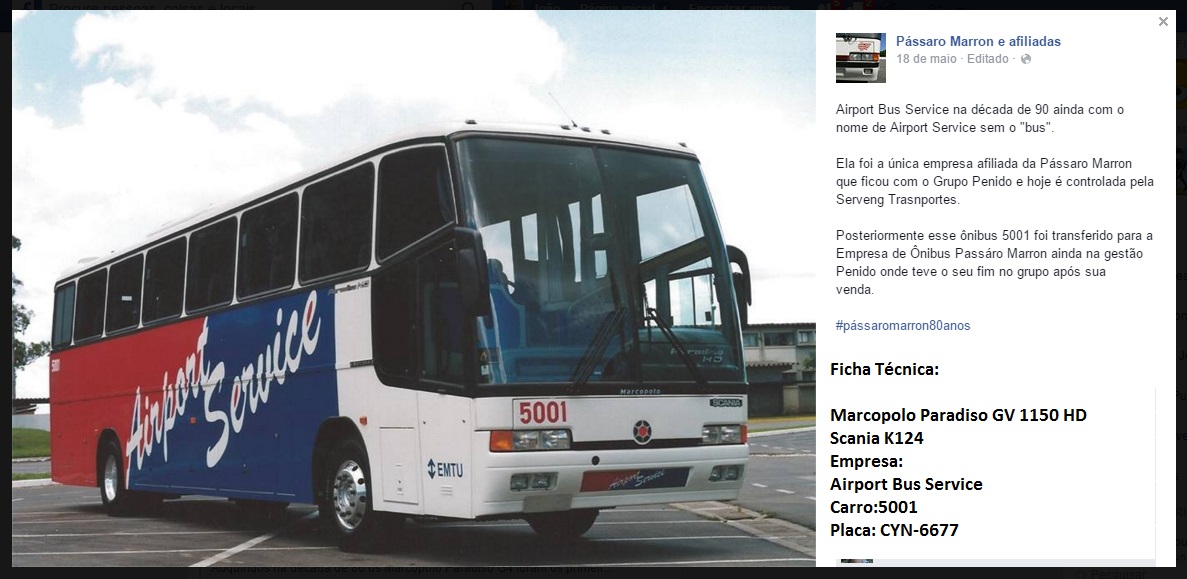 Litoralbus: Pássaro Marron 80 anos - fotos homenagens
